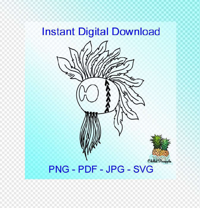 Digital Download Ikaika Helmet Graphics Hand Drawn Pdf, Jpg, Png, Svg ...