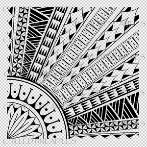 Digital Download Polynesian Tribal Sun Square Block Graphics - Pdf, Jpg ...