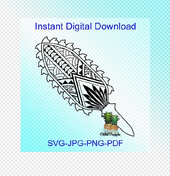 Digital Download Polynesian Shark Tooth Weapon Lei O Mano & - Etsy
