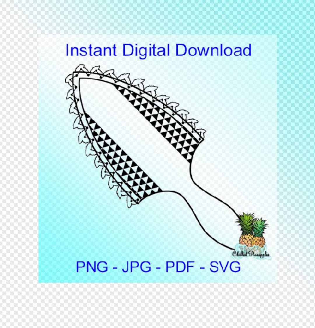 Digital Download - Polynesian Shark Tooth Weapon, Lei O Mano & Tribal ...