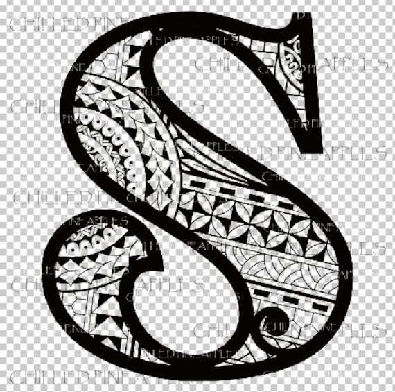 Letter S Tribal