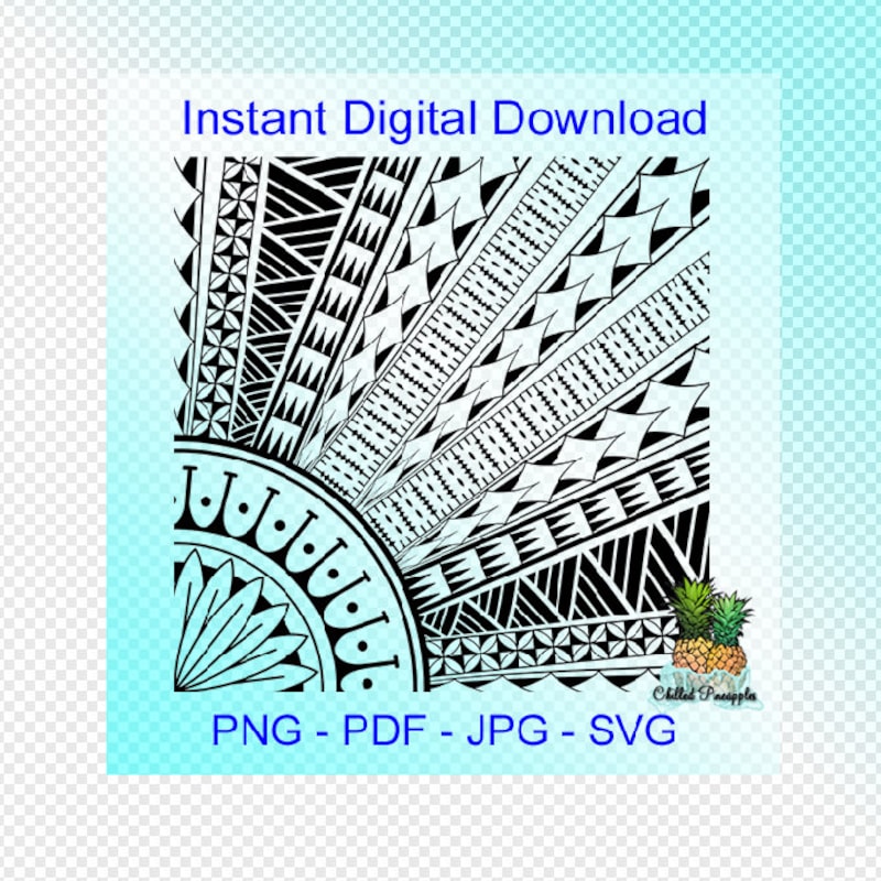 Polynesian Tribal Svg - Etsy