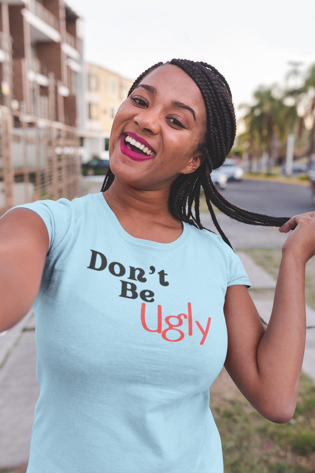 Don't Be Ugly Softstyle T-shirt - Etsy