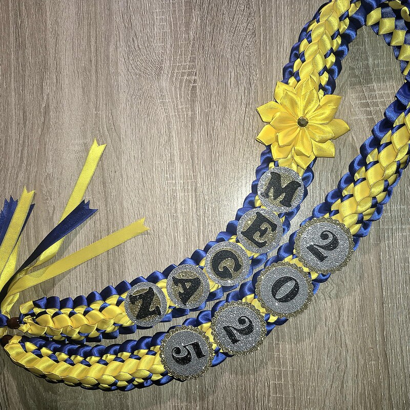 Double Braid Ribbon Leis - Etsy