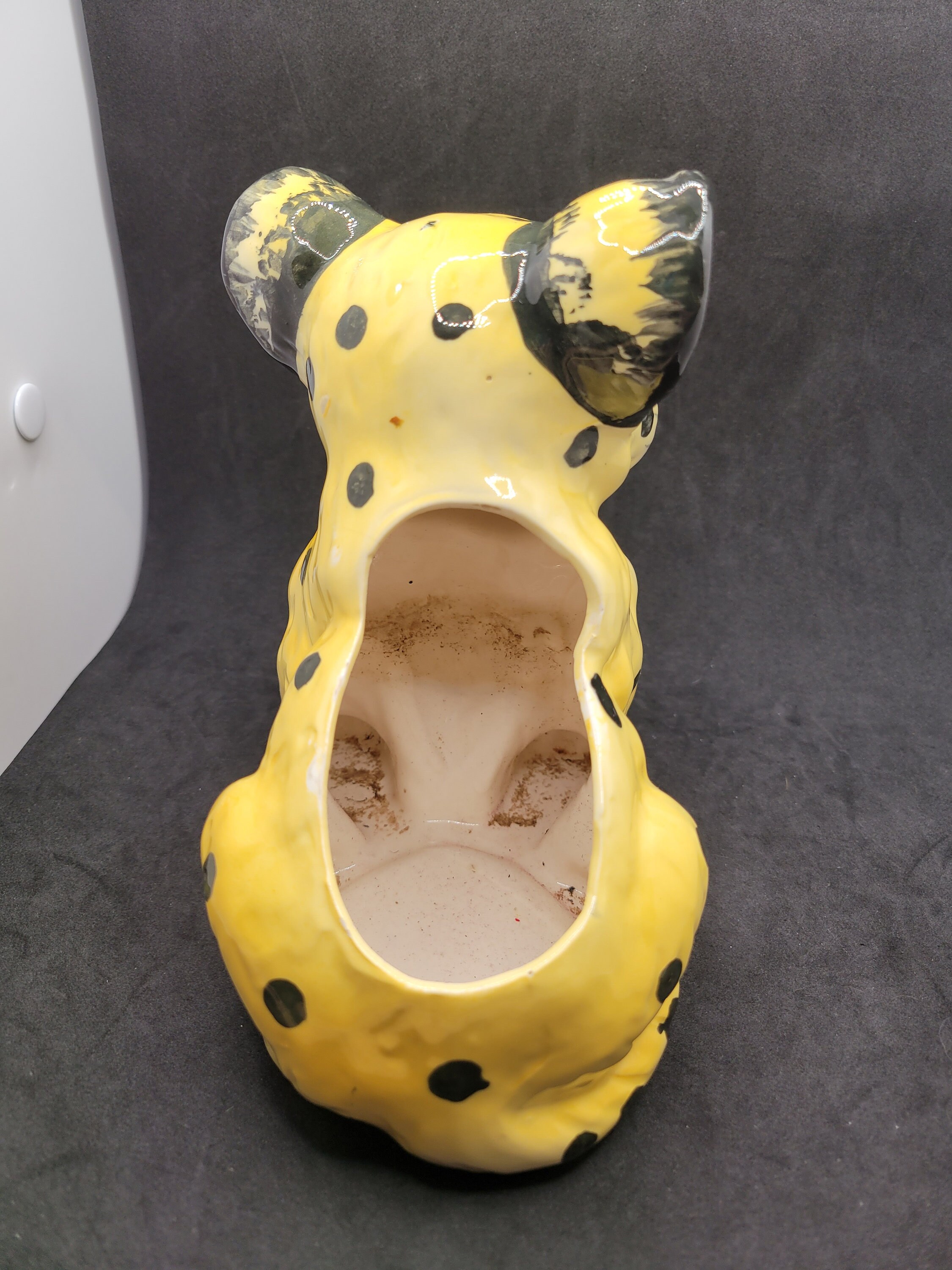 Relpo Porcelain Leopard Cheetah Cub Figurine Planter Japan - Etsy