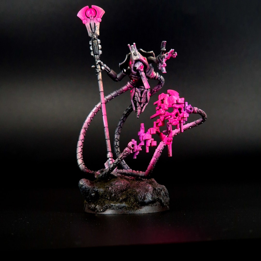 Necron Psychomancer Painted. Warhammer 40K, Games Workshop. - Etsy