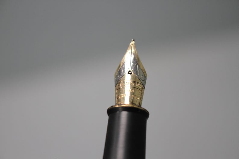 Original Sheaffer 1920 Flat Top Fountain Pen Writing Instrument Gold ...