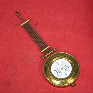 Beautiful Original Antique Bronze Brass Pendulum for Wall Clock Gustav ...