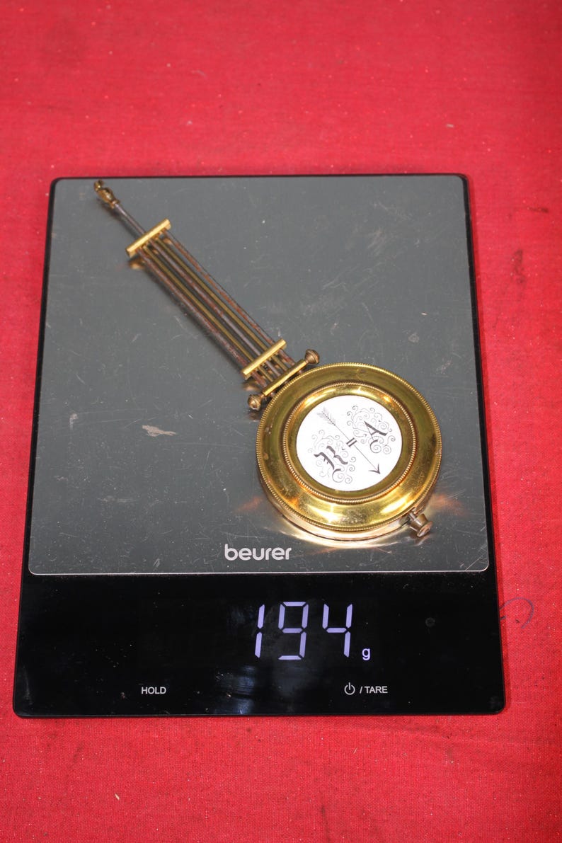 Beautiful Original Antique Bronze Brass Pendulum for Wall Clock Gustav ...
