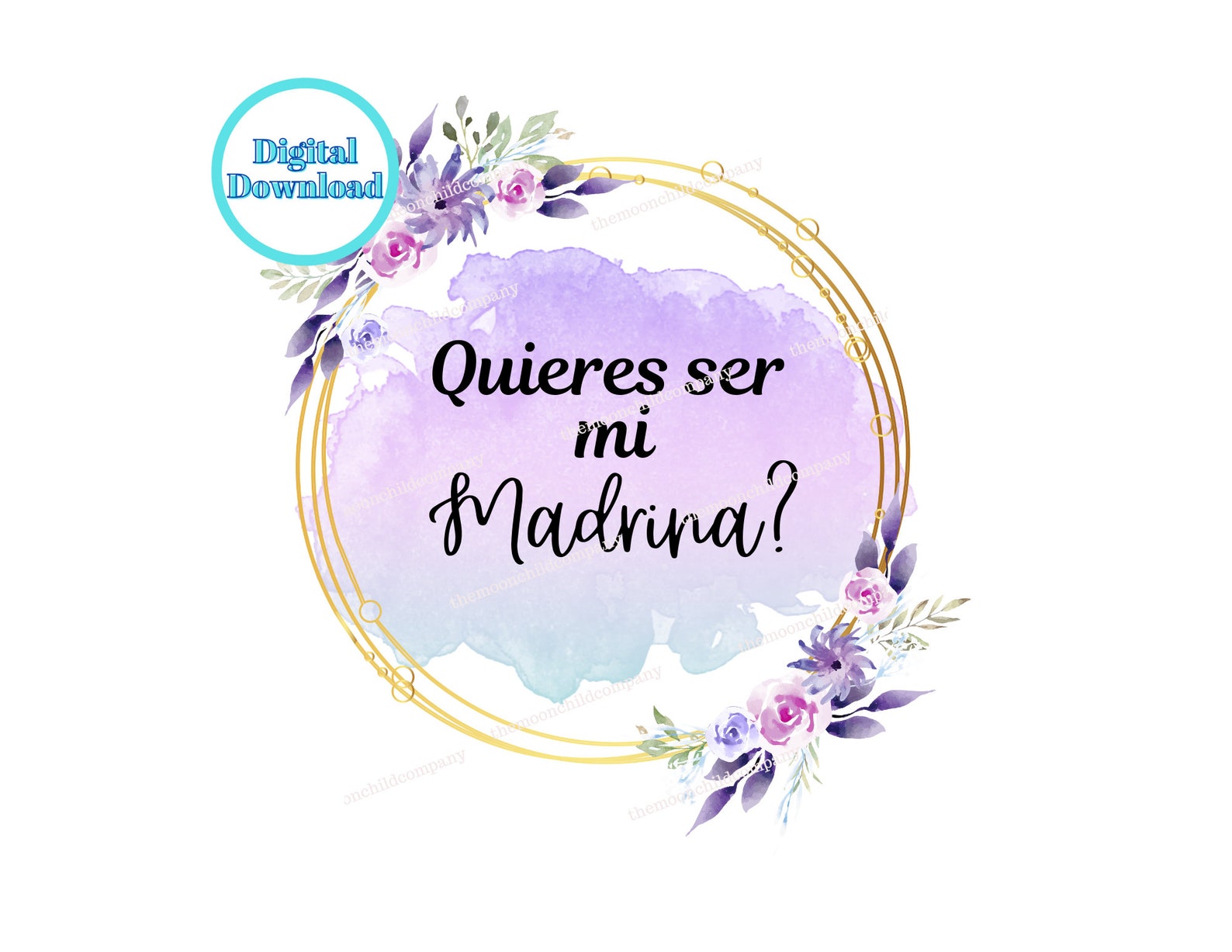 Quieres Ser Mi Madrina? PNG | Madrina PNG | Madrina Proposal | La ...