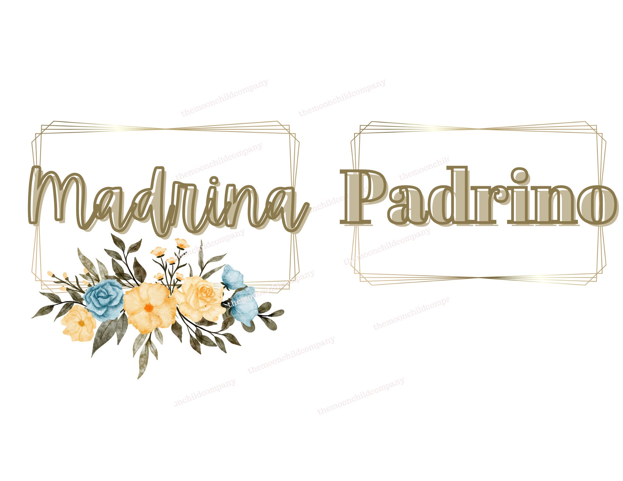 Padrinos PNG Proposal | Padrinos Set | Quieren Ser Mis Padrinos ...