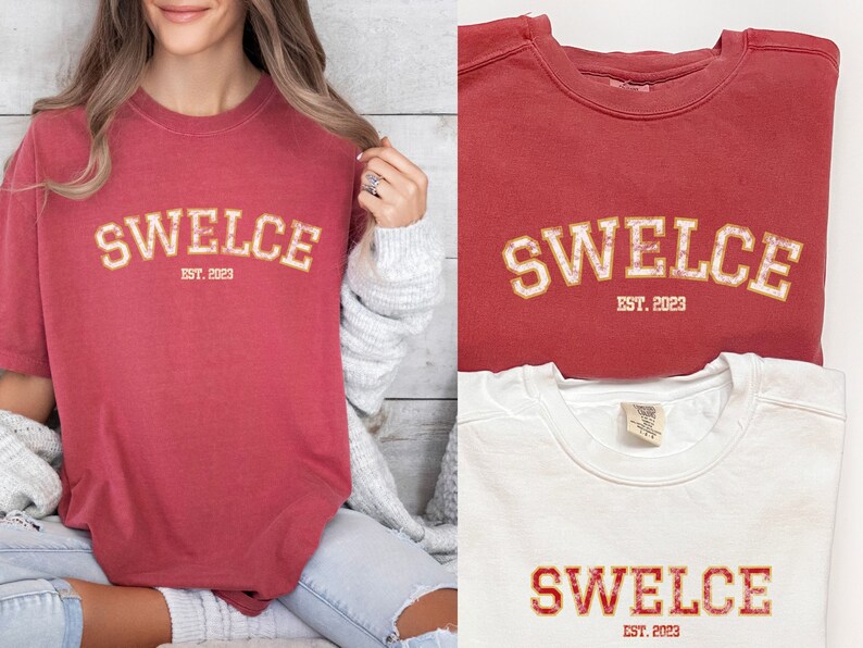 Swiftie Merch Shirt, Swelce Shirt, Comfort Colors,swift NFL Version ...