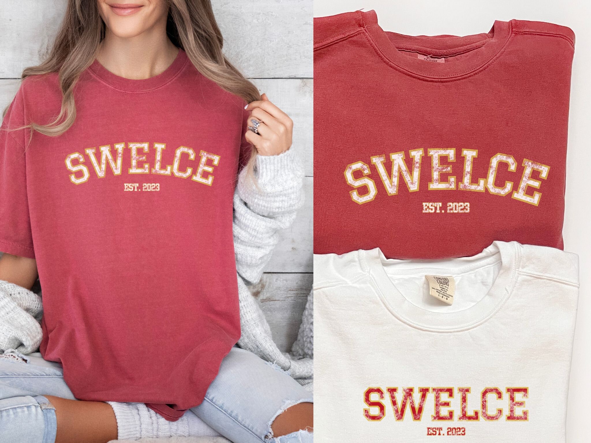 Swiftie Merch Shirt, Swelce Shirt, Comfort Colors,swift NFL Version ...
