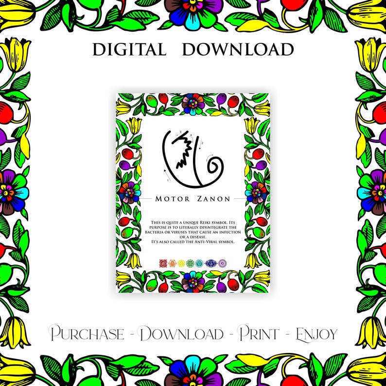 45 Reiki Symbols and 7 Chakras With a Brief Description Beautiful ...