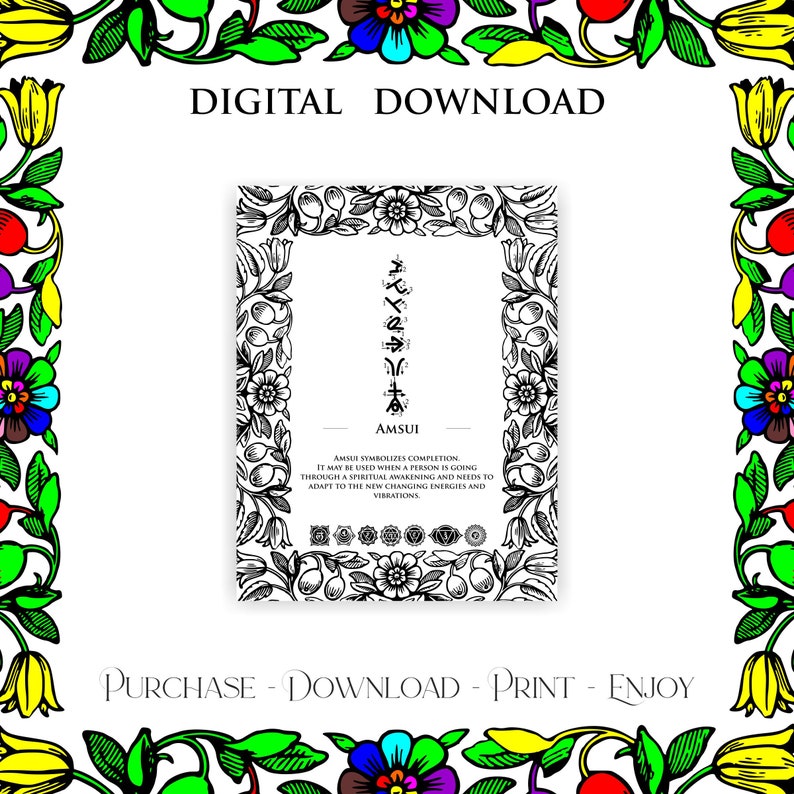 42 Reiki Symbols + 7 Chakras With a Brief Description - Make Your Reiki ...