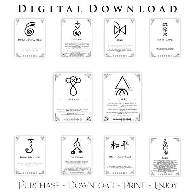 20 Symbols, Reiki, Shamballa, Amara Omni Healing, Shamanic Reiki ...