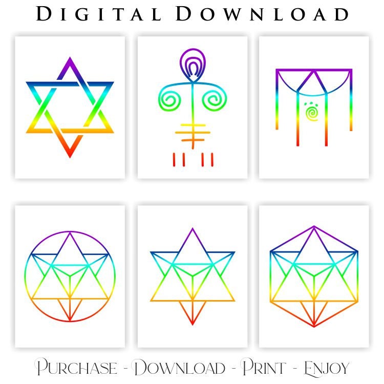 Antahkarana Symbol - Protection Symbols - Reiki Symbol - Symbols Pack ...