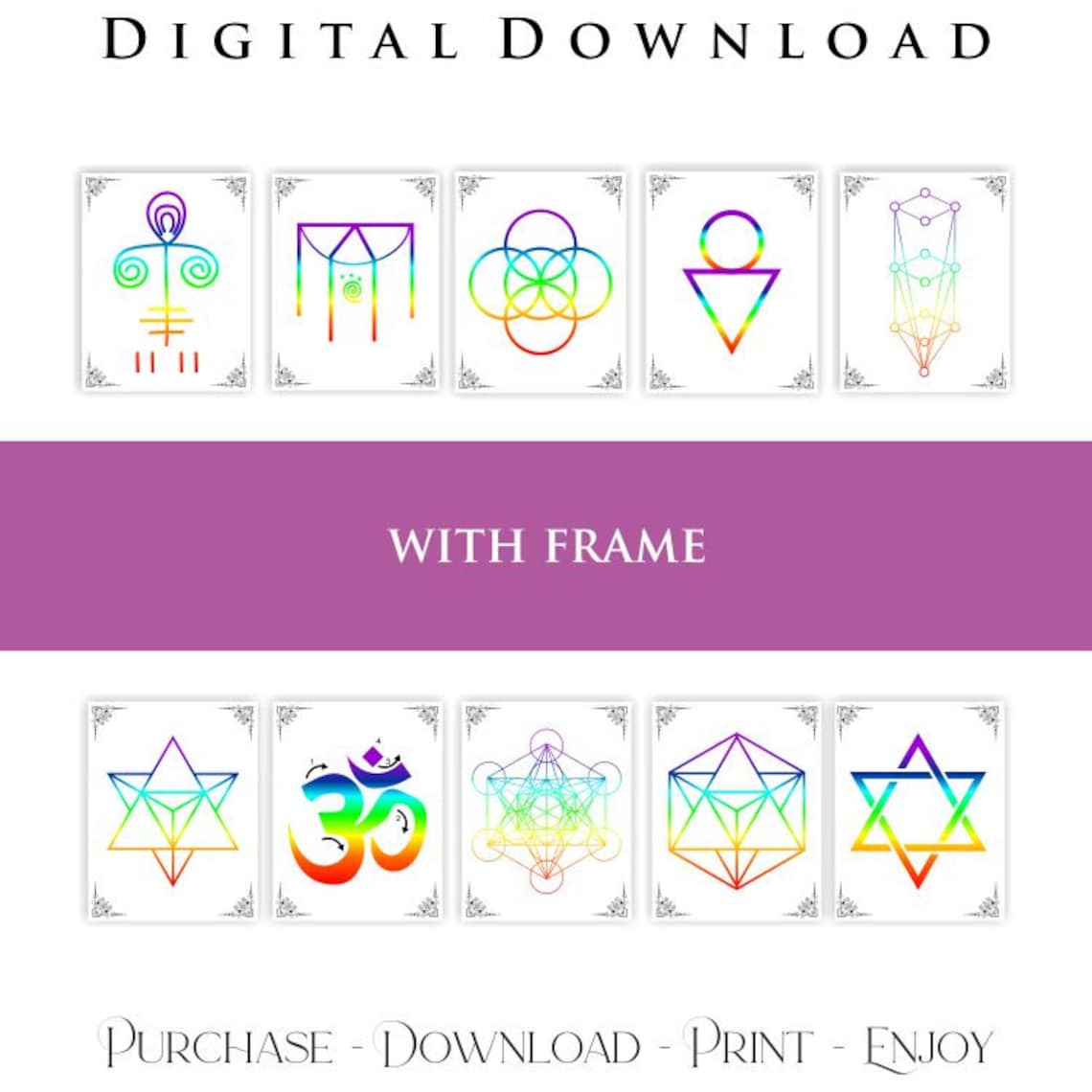Antahkarana Symbol - Protection Symbols - Reiki Symbol - Symbols Pack ...