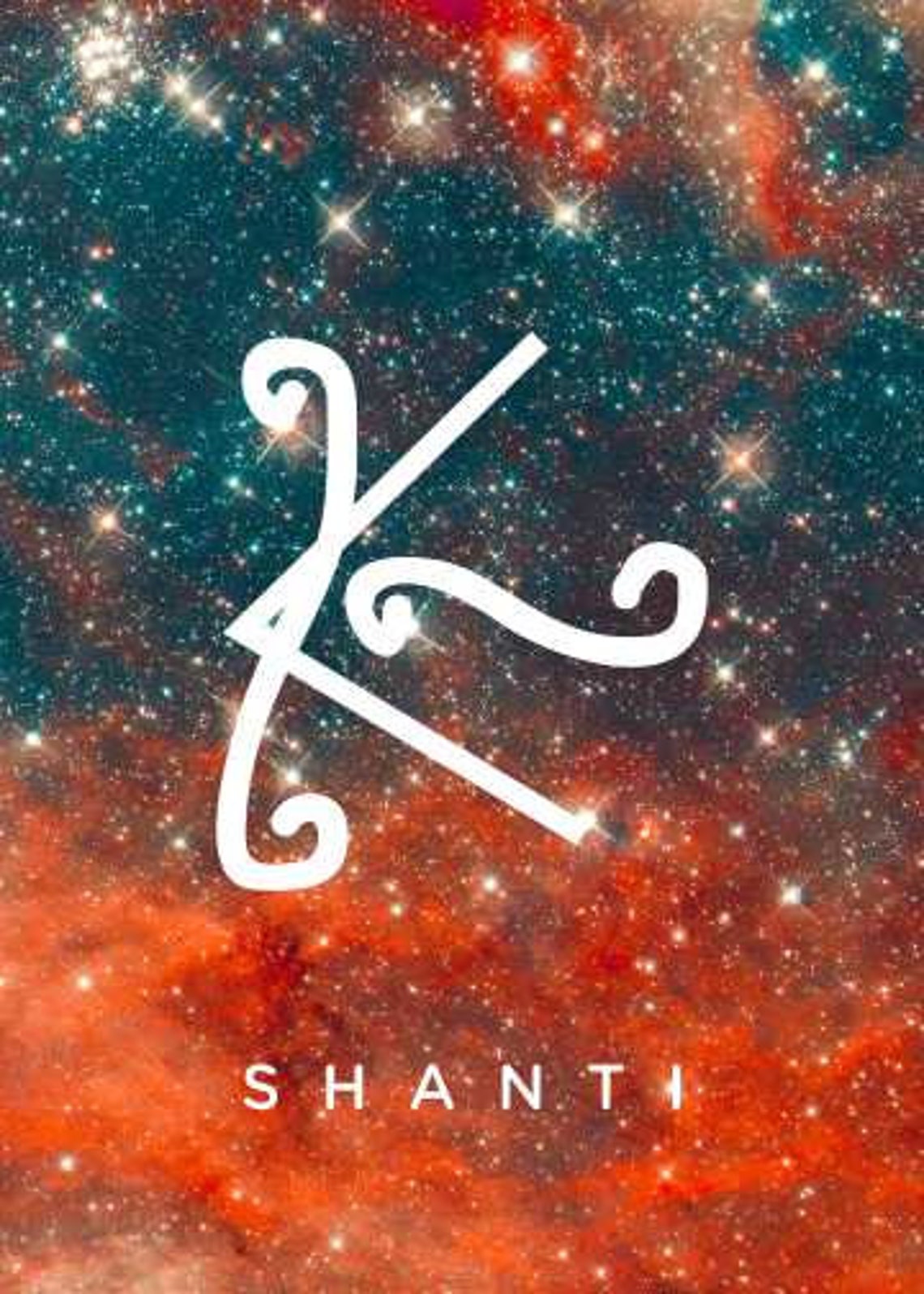 Shanti Symbol Png Pdf Svg Jpeg Reiki Symbol - Etsy