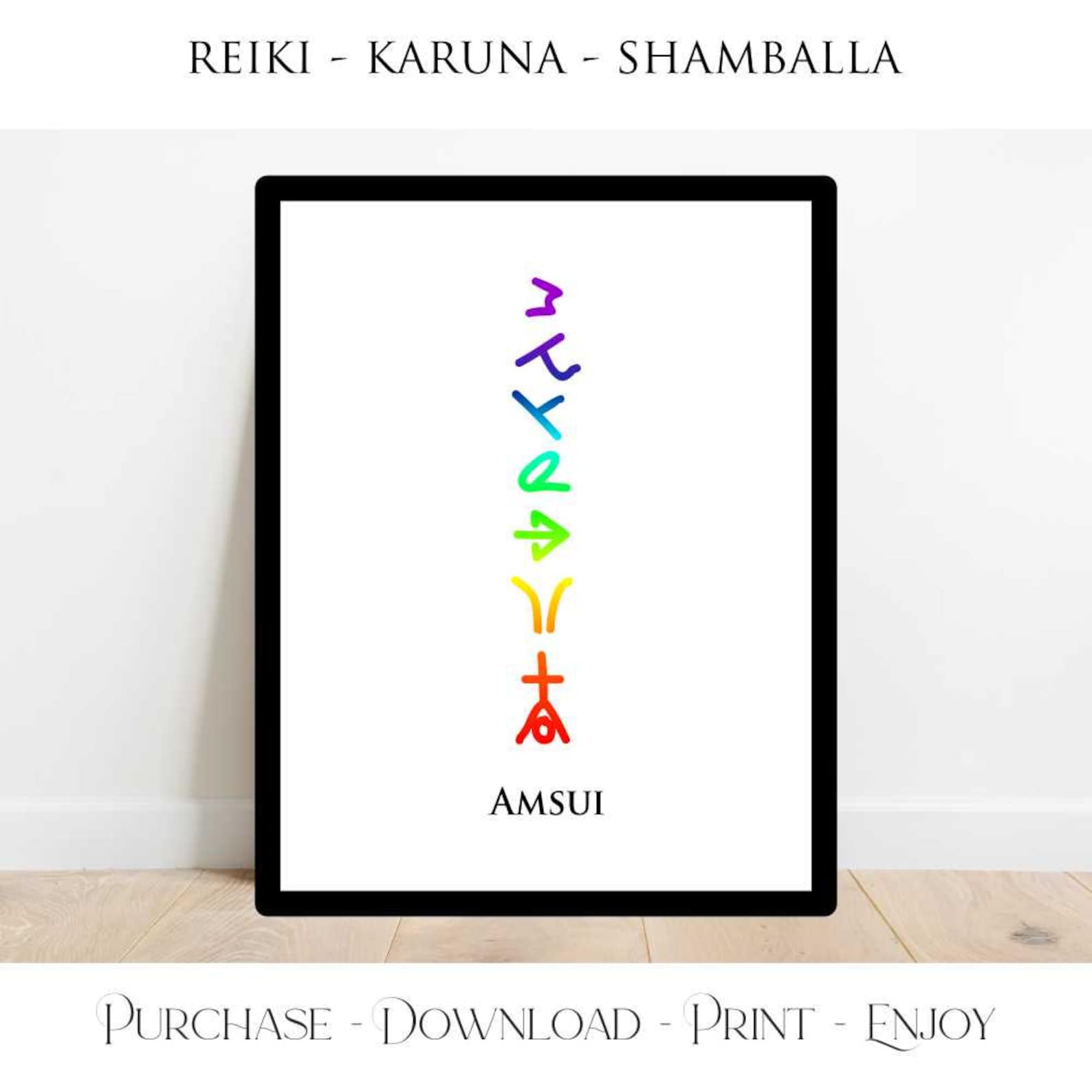 Amsui Symbol Reiki Karuna Shamballa Reiki Master - Etsy