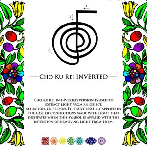 Cho Ku Rei and Cho Ku Rei Reverse - Reiki, Usui Reiki Healing - Etsy