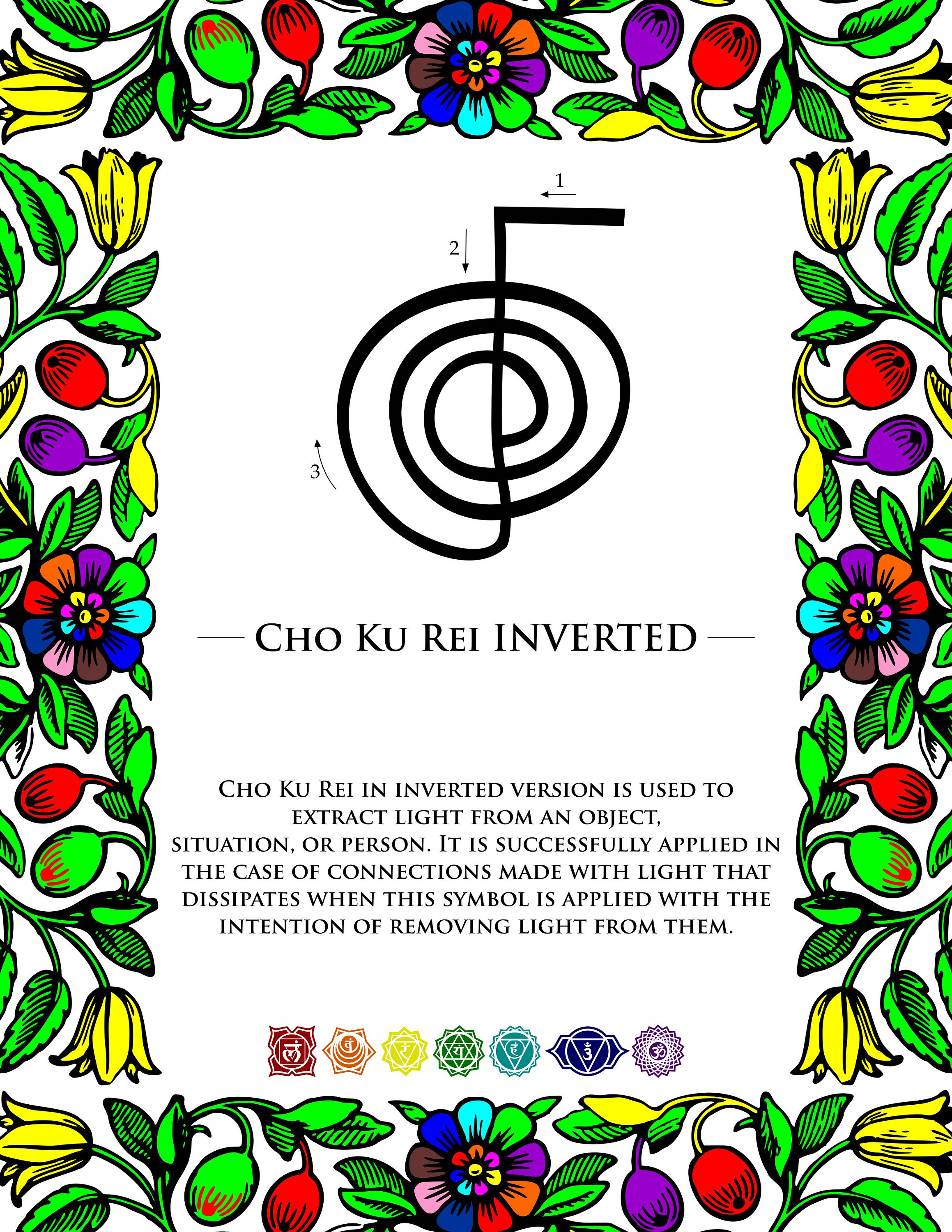 Cho Ku Rei and Cho Ku Rei Reverse Reiki, Usui Reiki Healing - Etsy