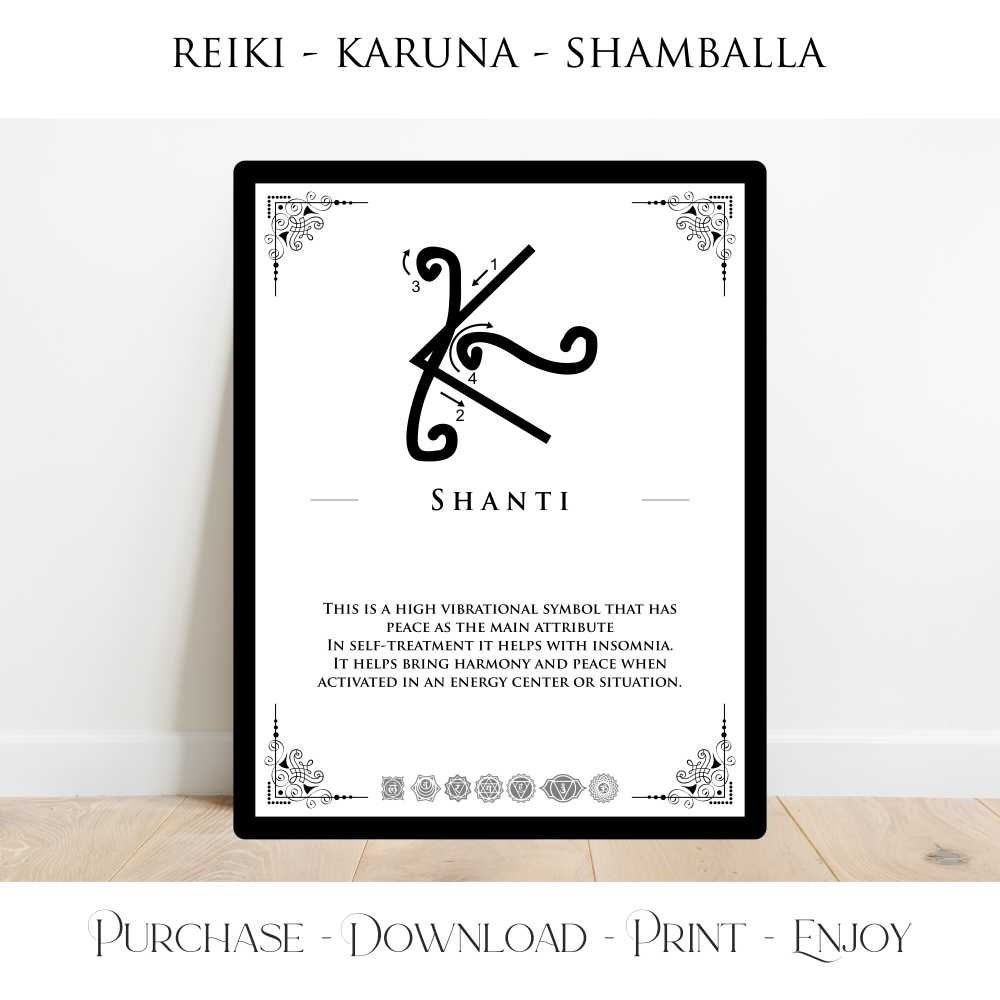 Shanti Symbol Sanskrit