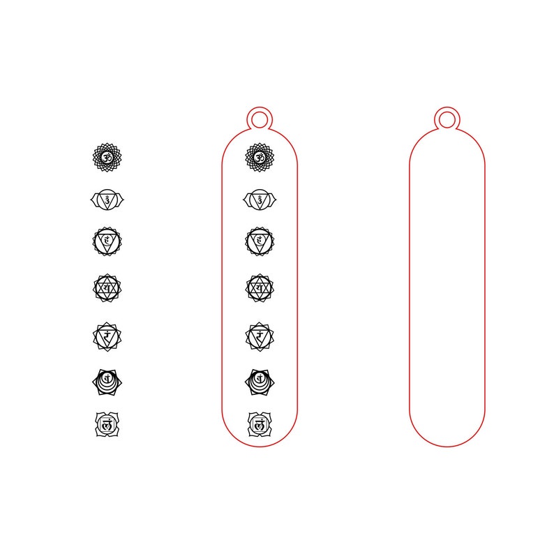 Printable Chakra Root Sacral Solar Plexus Heart Throat Third Eye Crown ...