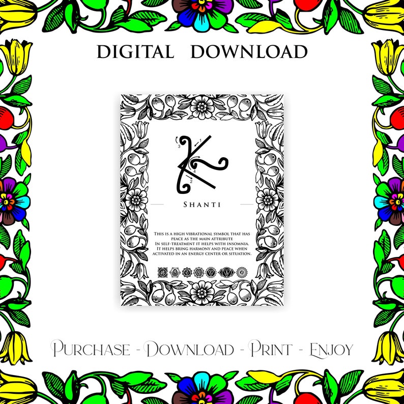 42 Reiki Symbols + 7 Chakras With a Brief Description - Make Your Reiki ...
