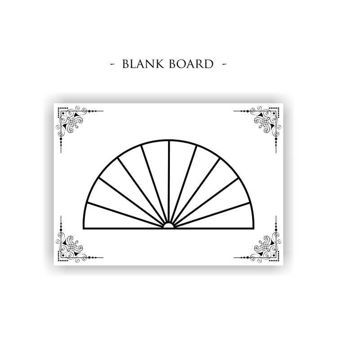 Dowsing Pdf Printable and Pendulum Chart - Digital Download - Etsy