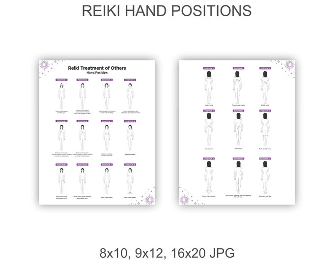 Six Reiki Symbols - Sei He Ki, Cho Ku Rei, Shika Sei Ki, Hon Sha Ze Sho ...