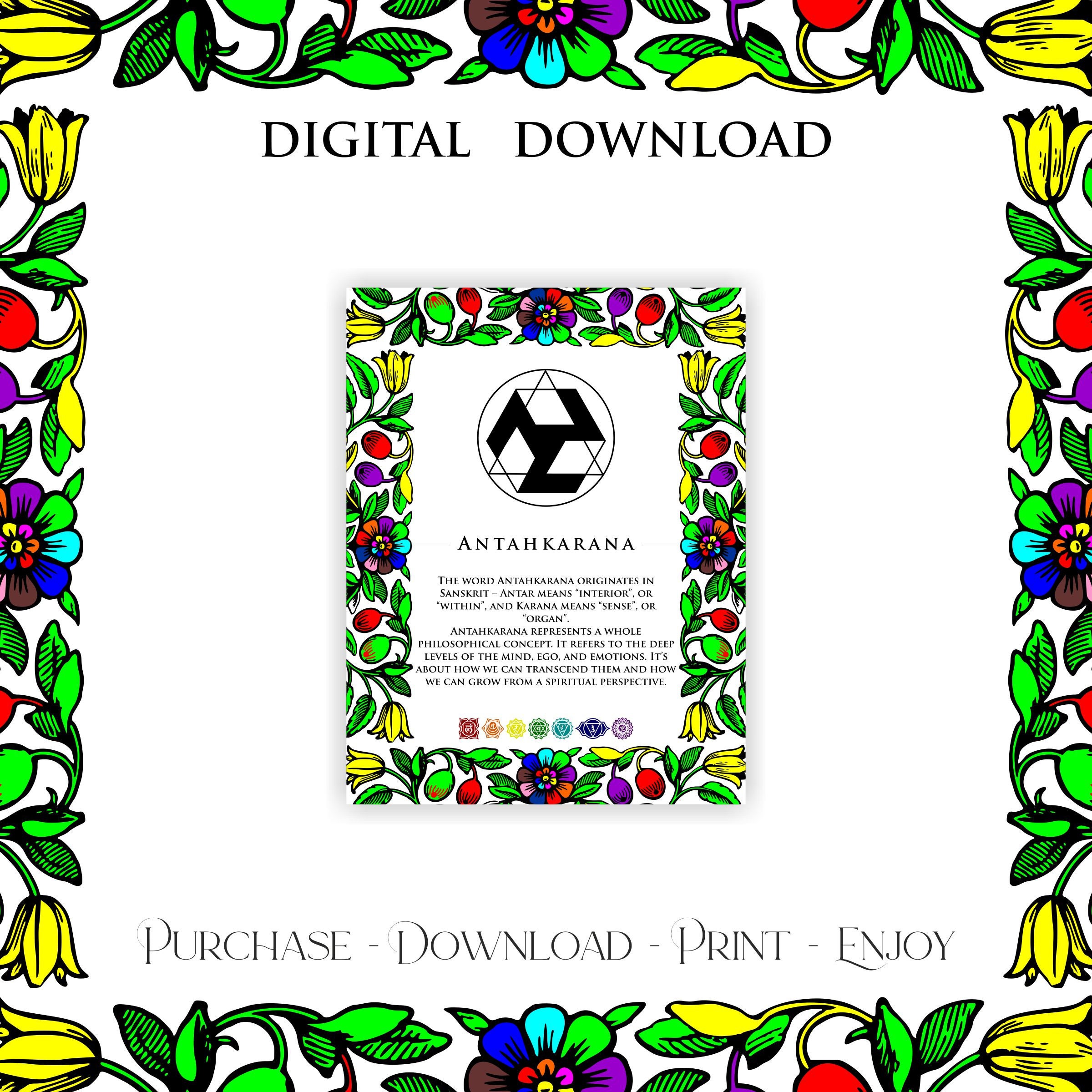 45 Reiki Symbols and 7 Chakras With a Brief Description Beautiful ...