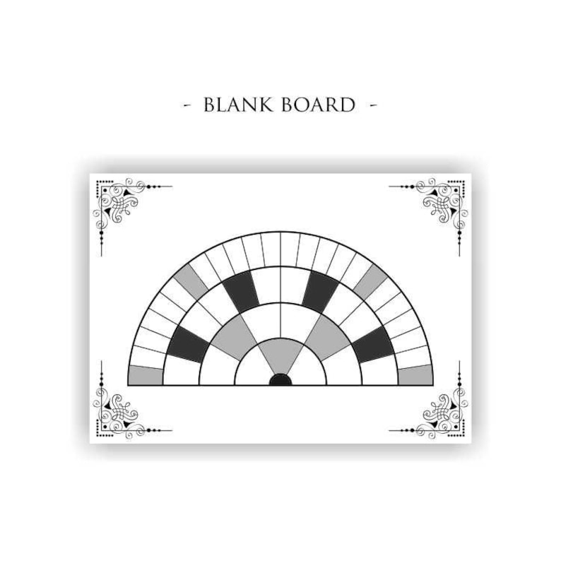 Dowsing Pdf Printable and Pendulum Chart - Digital Download - Etsy