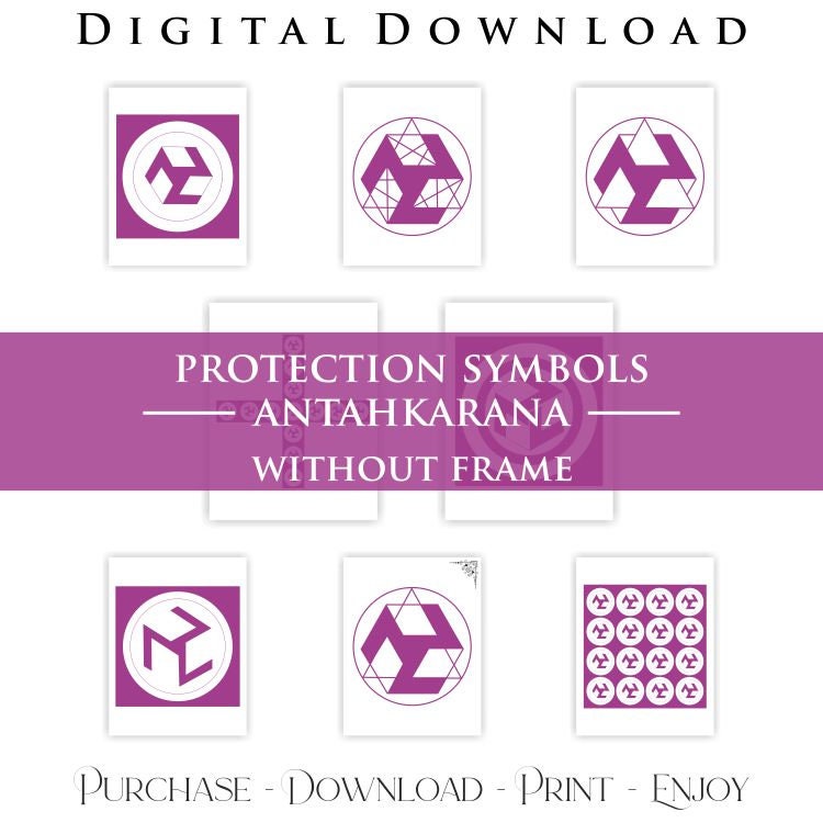 Reiki - Reiki Symbols Pack - 30 Symbols - Karuna - Shamballa ...