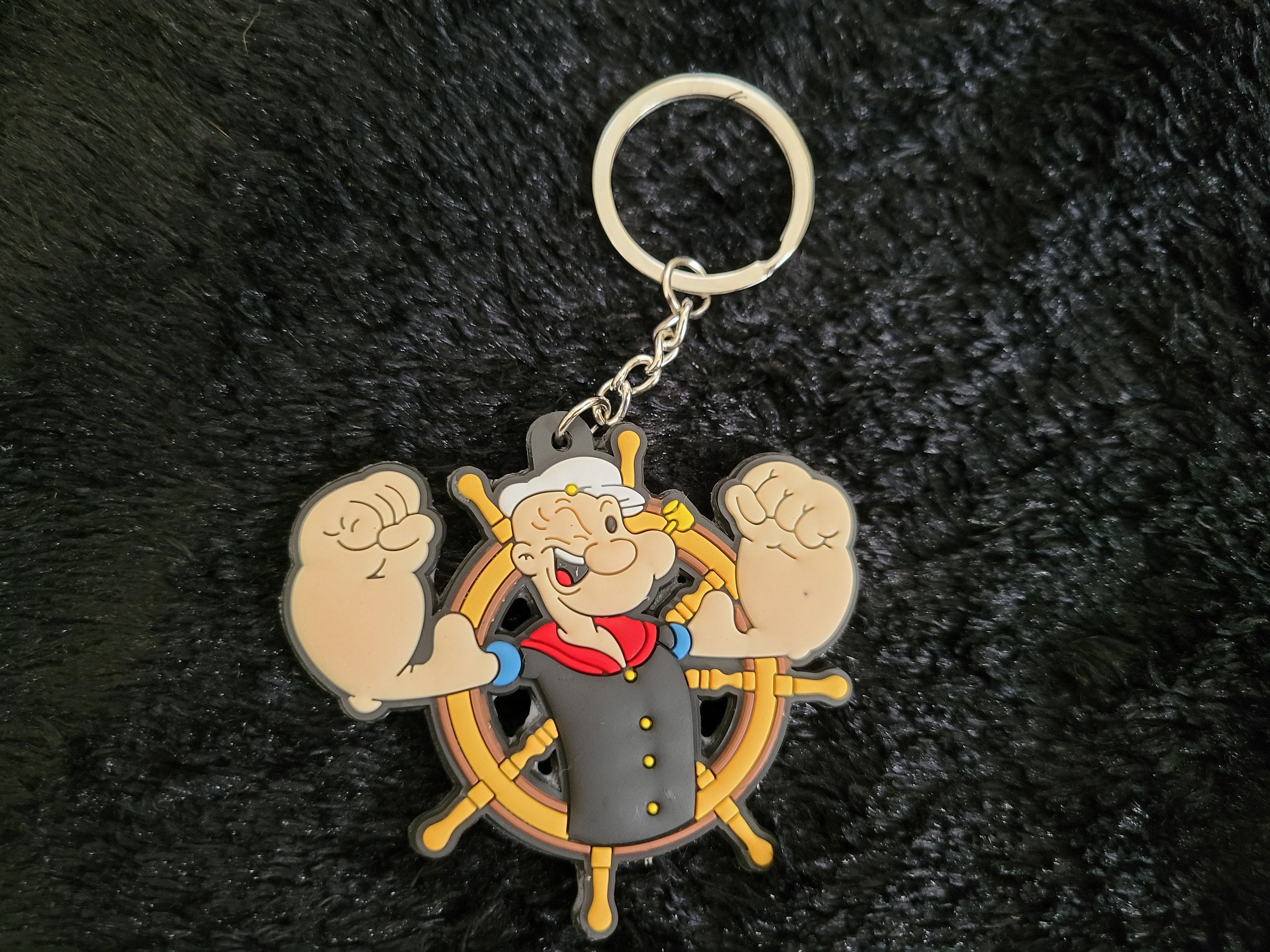 Popeye the Sailor Man Cartoon Sailor Keychain Sailor Keyring Classic ...