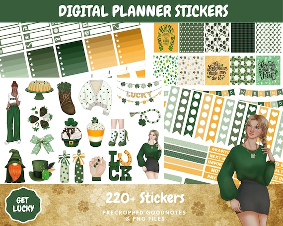 Goodnotes Stickers Digital Planner Stickers Planner Clipart | Etsy