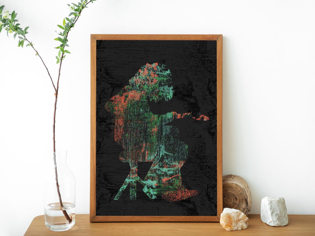 Mikey Houser Poster, WSP Wall Art, Widespread Panic Sticker, Widespread ...