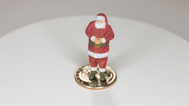 Santa Claus O -- HO -- N Scale 1/48 1/87 1/160 - Etsy