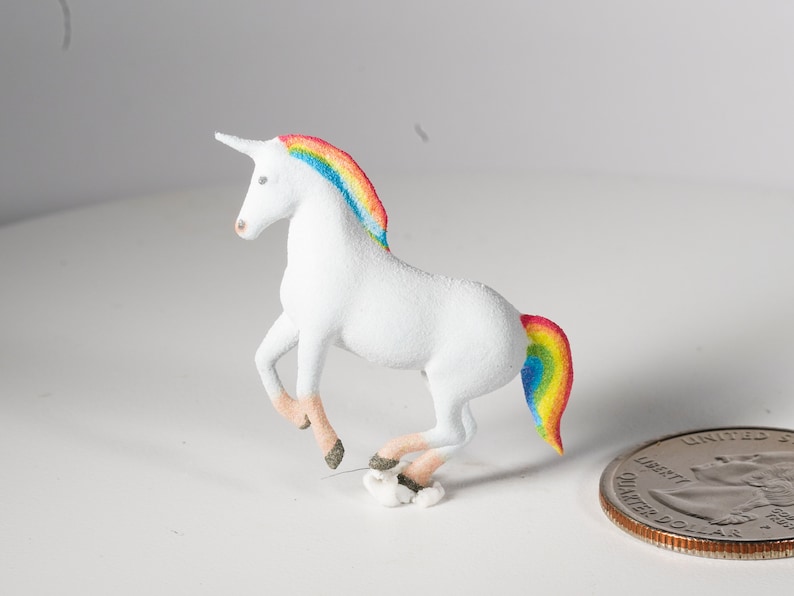 HO Scale Unicorn 1/87th Scale for Dioramas or Model Layouts - Etsy