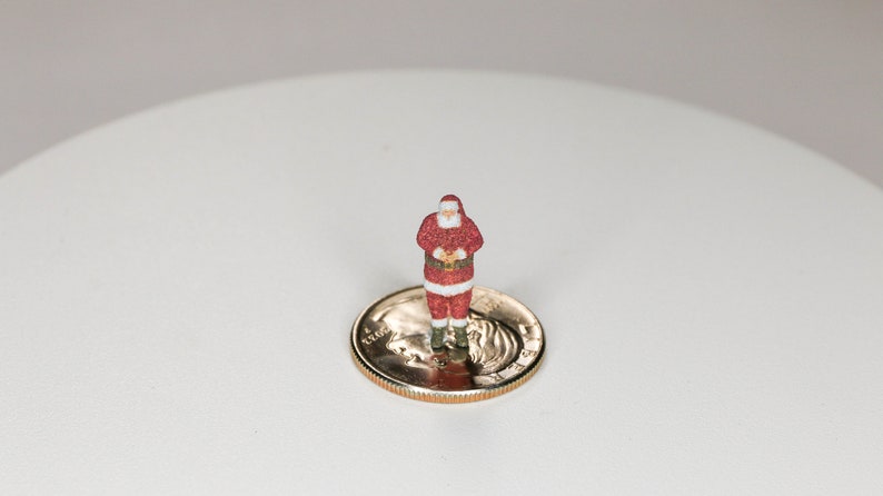 Santa Claus O HO N Scale 1/48 1/87 1/160 - Etsy