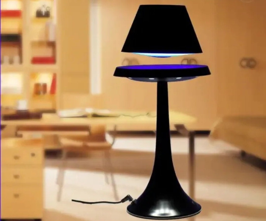 Self Levitating Floating Lamp Black - Etsy