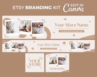 Shop Profile Photo Etsy Banner Design Etsy Shop Banner Premade Etsy ...