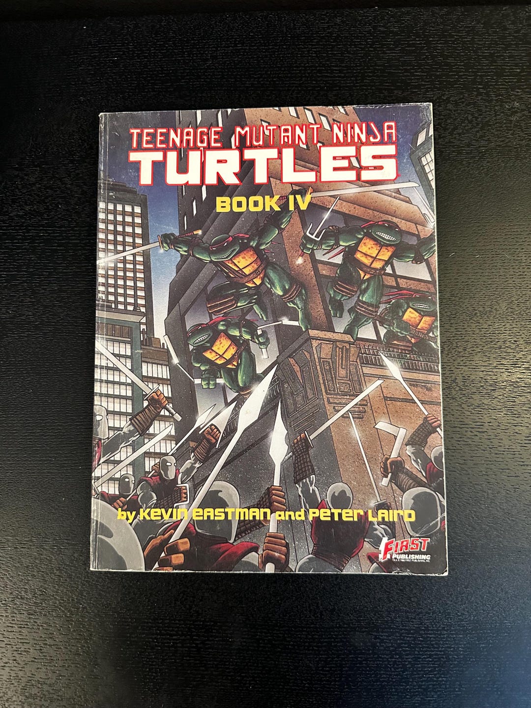 Vintage Teenage Mutant Ninja Turtles - 1988 First Graphic Novel Teenage ...