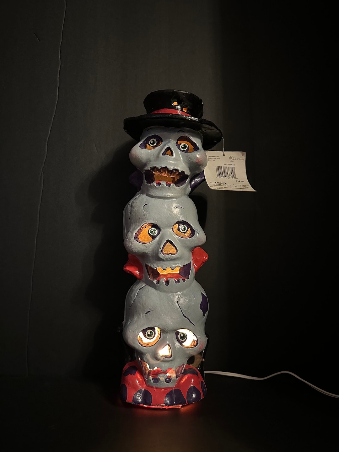 Vintage Halloween Decoration - 1998 Paper Magic - 18” Halloween Blow ...