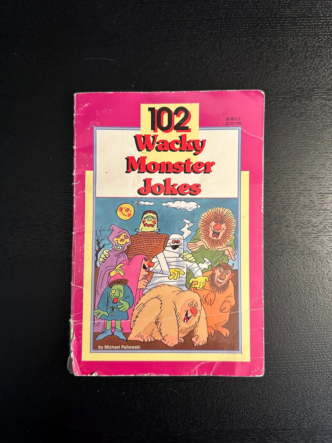 Vintage Children's Halloween Book - 102 Wacky Monster Jokes - Children ...