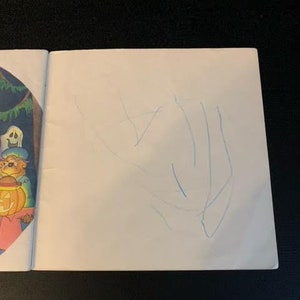 Vintage 1988 Halloween Children's Book - the Berenstain Bears and the ...