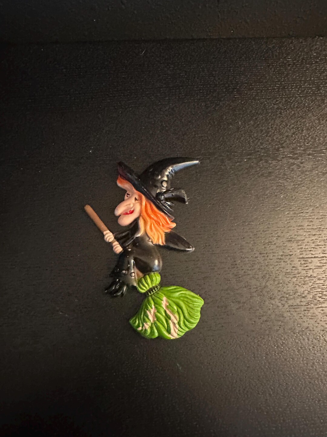 Vintage 1960s Halloween Plastic Witch Decoration – Hong Kong - Etsy