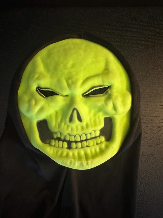 Vintage Halloween Children's Mask - VTG Whole Head Ha… - Gem