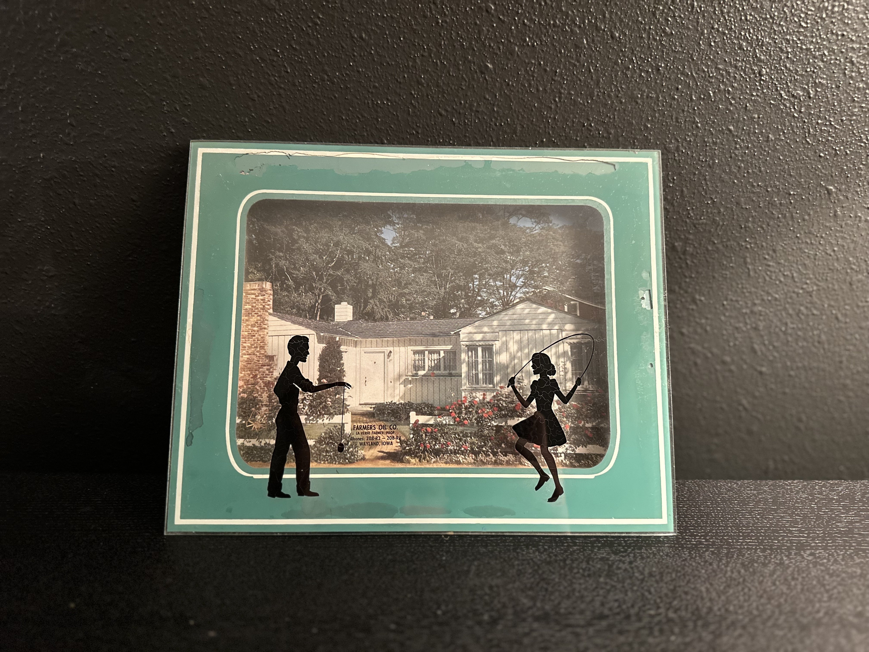Vintage Shadow Box Vintage Photo Frame Made in Iowa - Etsy