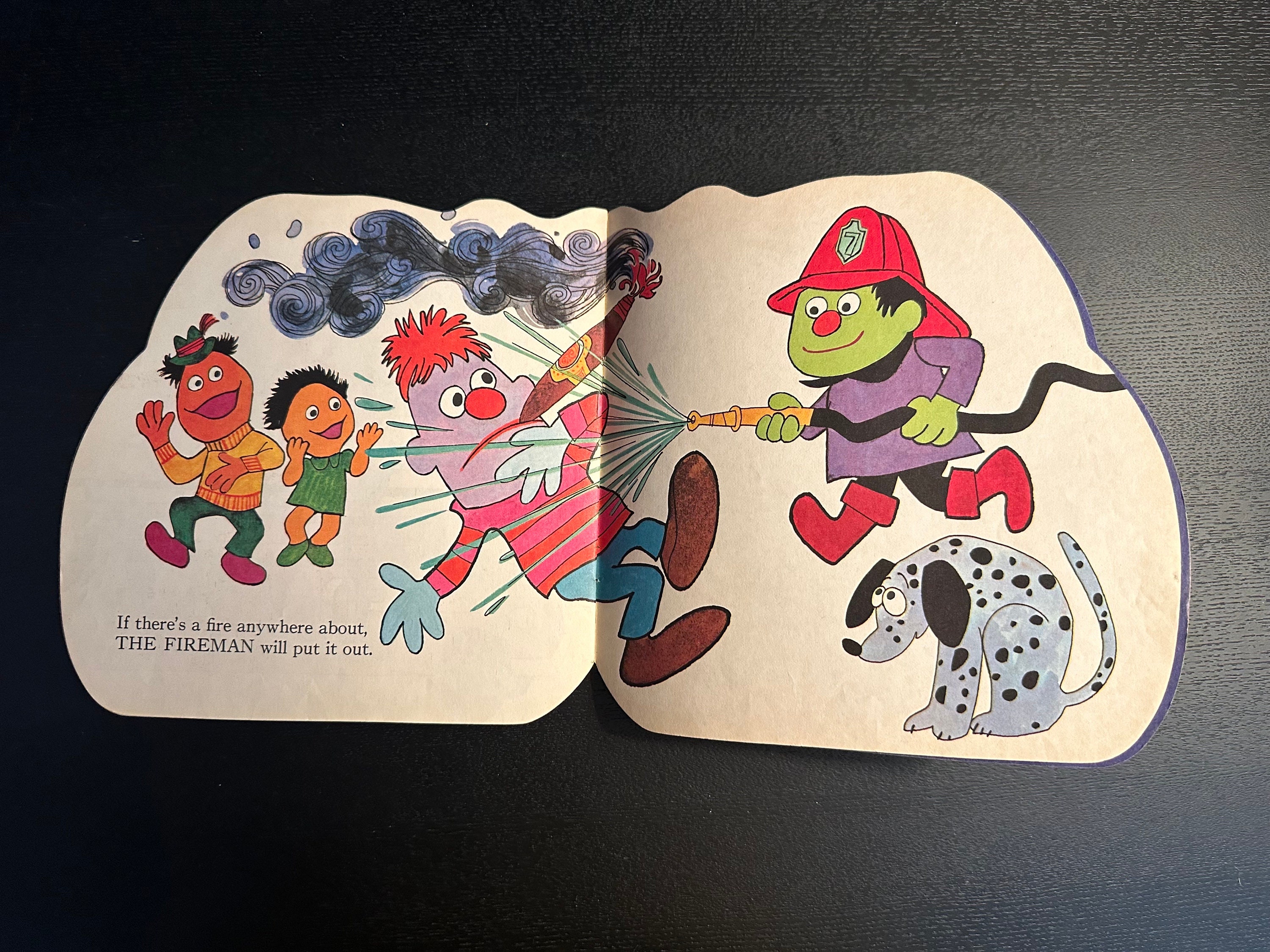 Vintage Sesame Street Children's Book People in Your Neighborhood 1976 ...